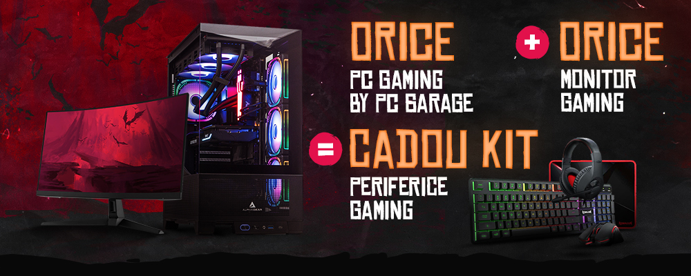 PC Gaming by PC Garage + orice Monitor Gaming = cadou - PC Garage