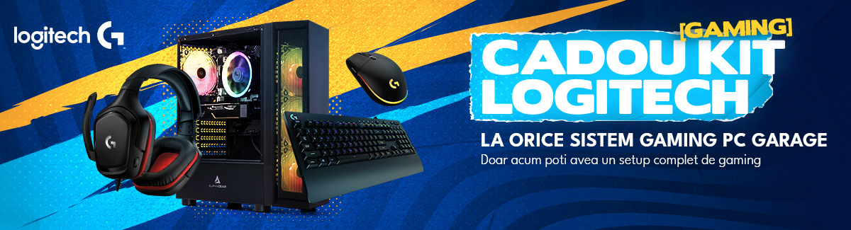 PC Gaming - Cadou kit periferice gaming Logitech - PC Garage