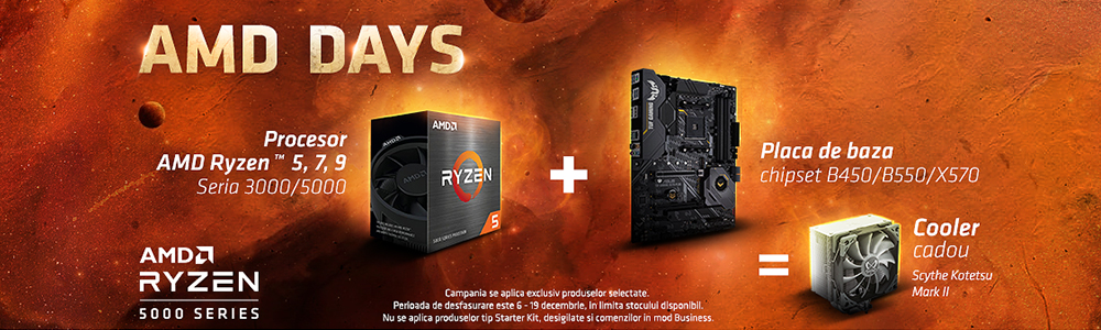 AMD Days Cooler cadou - PC Garage