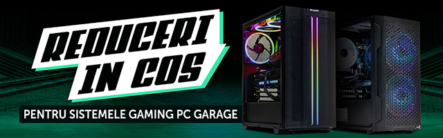 Reduceri in cos pentru Sistemele Gaming PC Garage - PC Garage