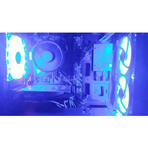 PC Gaming Viking AMD Edition, AMD Ryzen 5 1600X 3.6GHz, 12 thread-uri ...