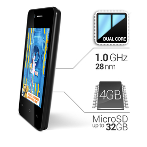 Smartphone Allview A4 You Life, Dual Core, 4GB, 512MB RAM, Dual SIM, 3G ...