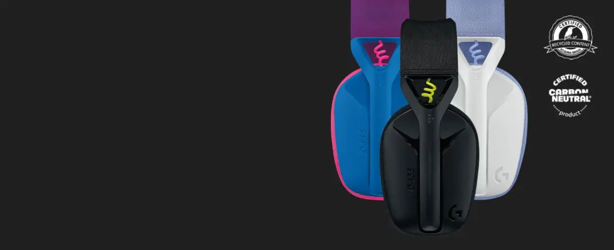 Casti Gaming Logitech G435 Lightspeed Wireless Black - PC Garage