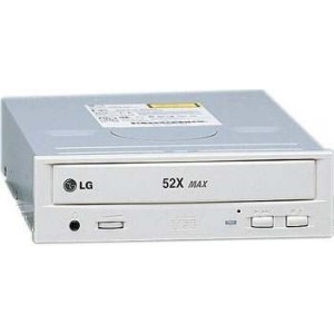 CD-ROM LG 52x Argintiu Bulk - PC Garage