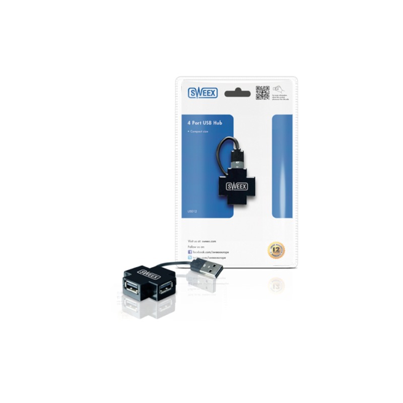 Hub USB SWEEX US012 4 Port USB - PC Garage