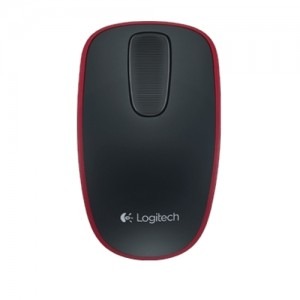 Mouse Logitech Zone Touch Mouse T400 Red - PC Garage