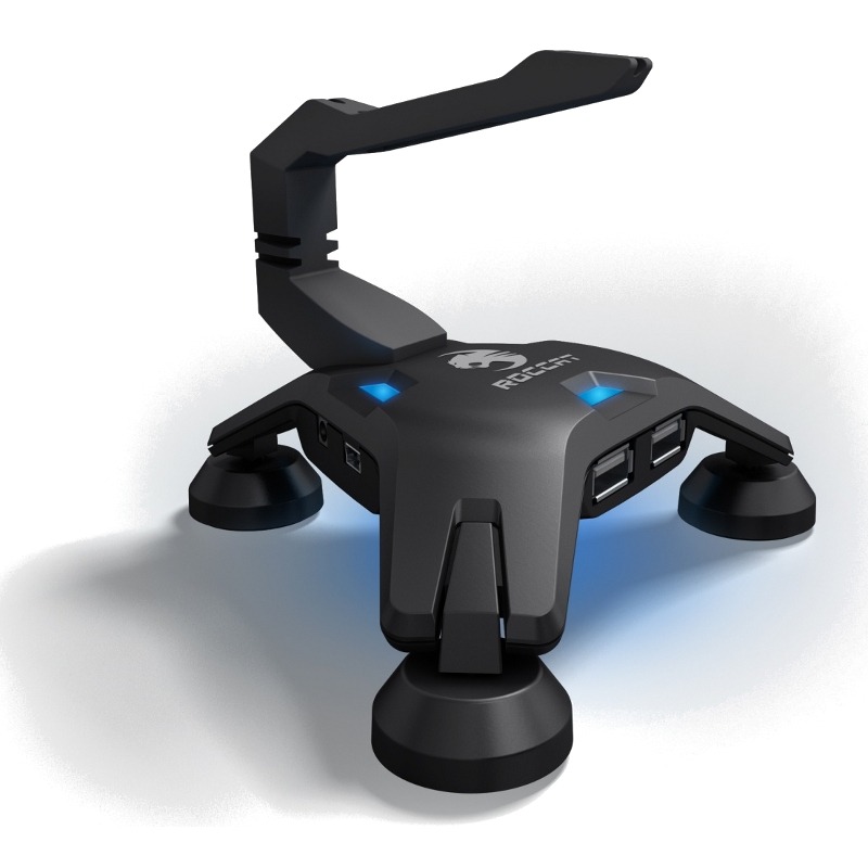 Hub USB Roccat Apuri activ, cu Mouse Bungee - PC Garage