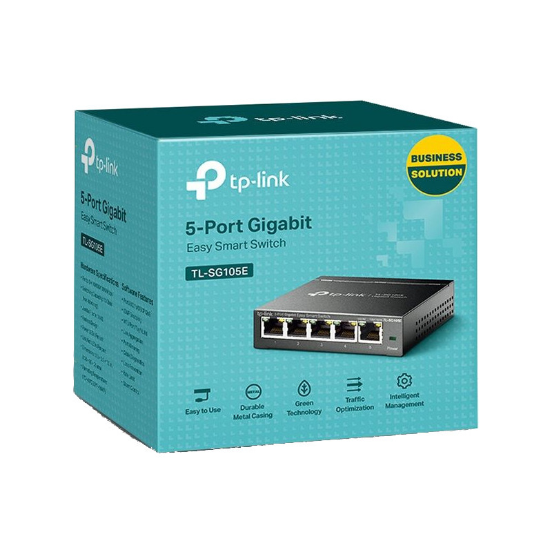 Switch TP-LINK Gigabit TL-SG105E - PC Garage