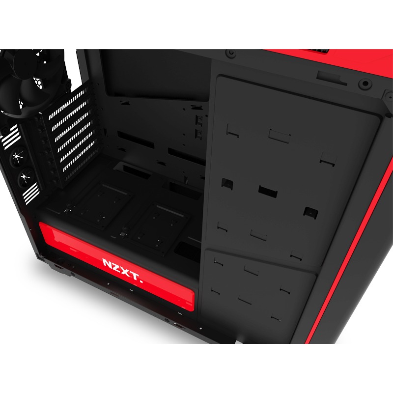 Carcasa NZXT H440 Matte Black Red New Edition - PC Garage