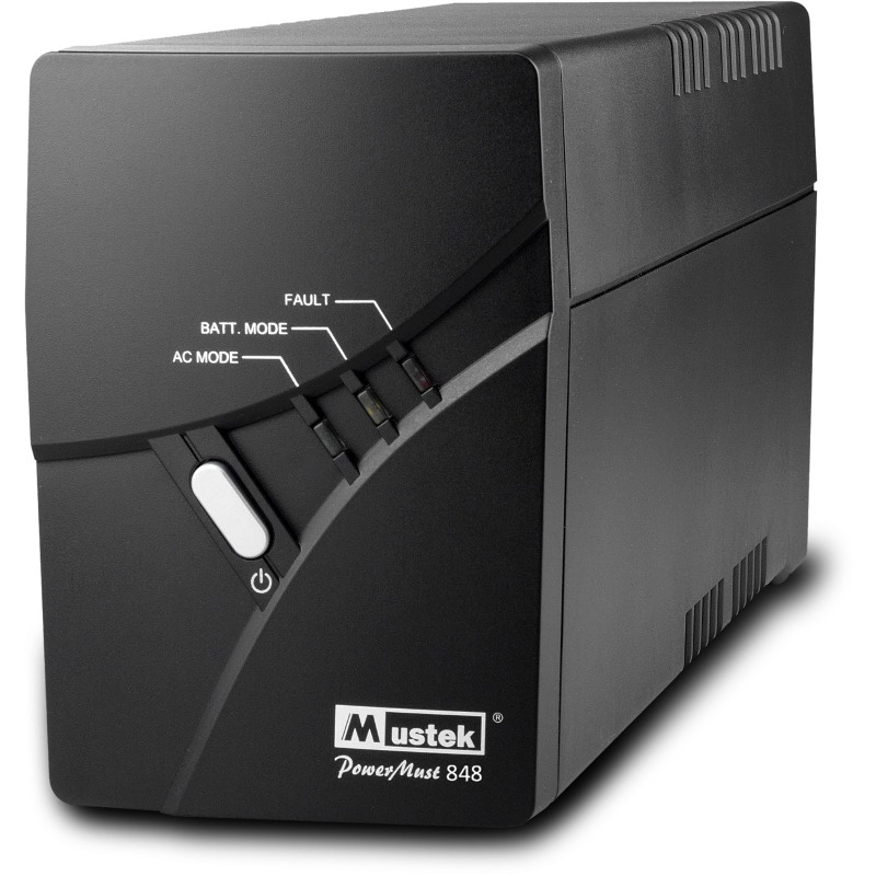 UPS Mustek PowerMust 848 USB 800VA - PC Garage