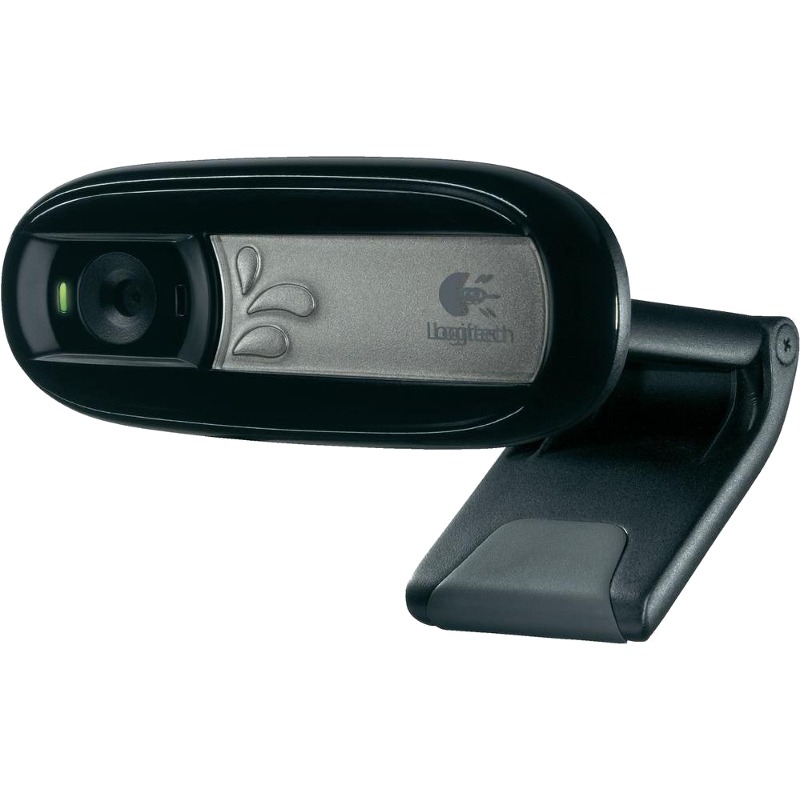 Camera Web Logitech C170, VGA, USB, Black - PC Garage