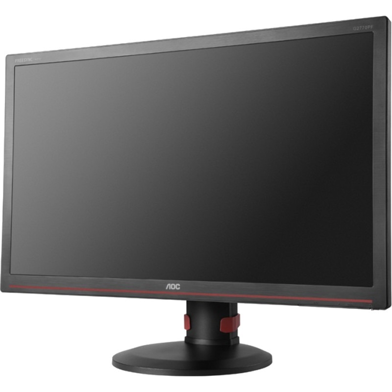 Monitor LED AOC Gaming G2460PF 24 inch 1ms Black-Red FreeSync 144Hz ...
