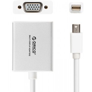 Adaptor Orico DMP3D Mini DisplayPort to VGA White - PC Garage