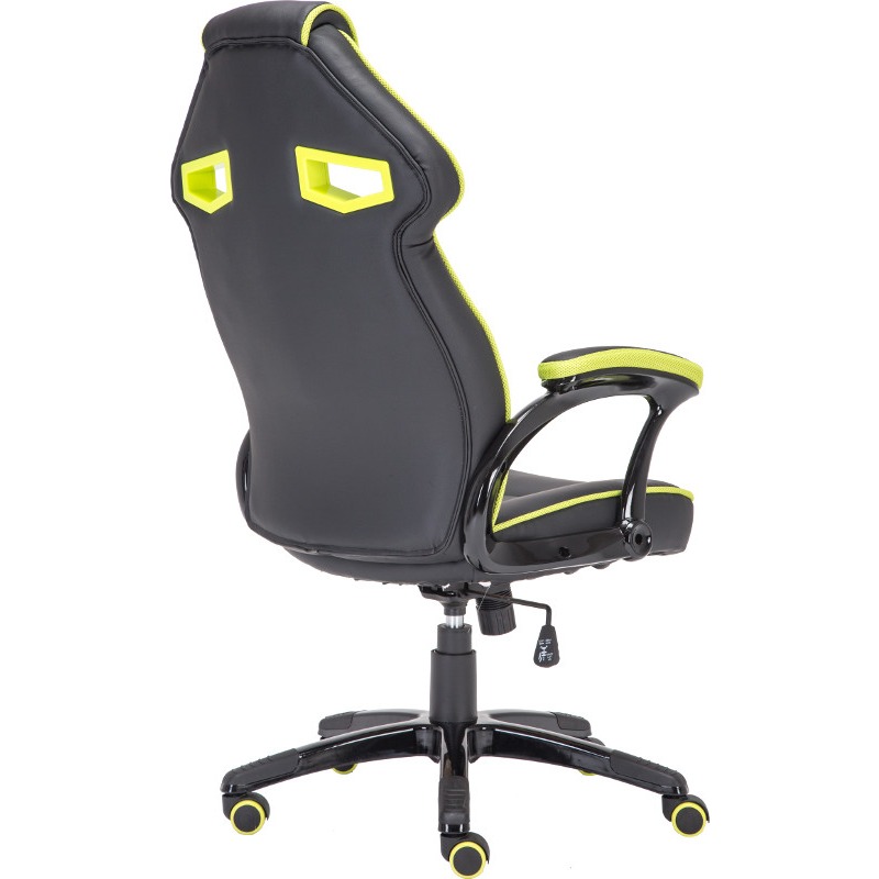 Scaun gaming Inaza Cobra negru-lime - PC Garage
