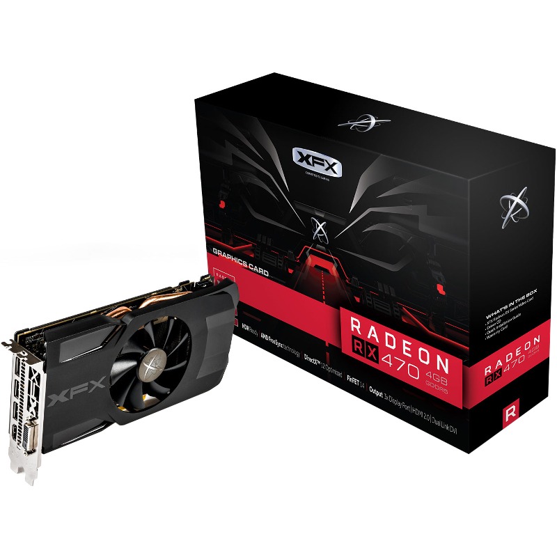 Placa video XFX Radeon RX 470 SingleFan TripleX 4GB GDDR5 256-bit - PC ...