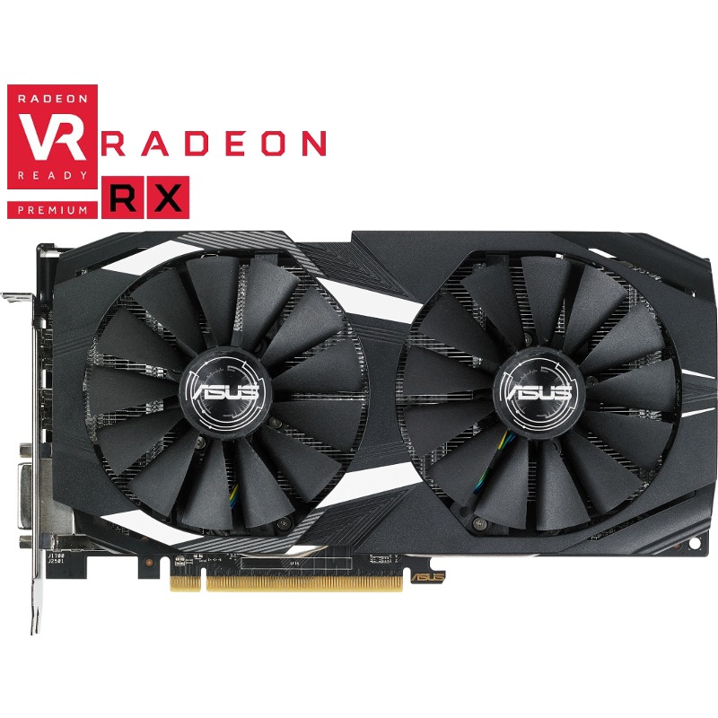 Placa video ASUS Radeon RX 580 Dual OC 8GB GDDR5 256-bit - PC Garage
