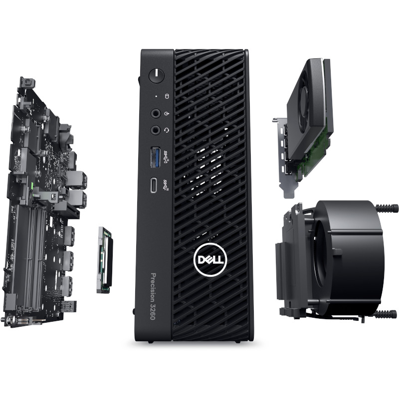 Desktop PC DELL Precision 3280 CFF, Procesor Intel® Core™ i9-14900 2 ...