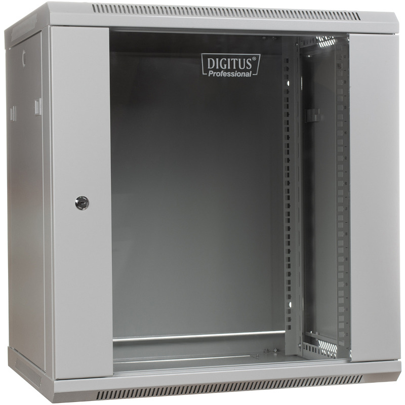 Cabinet metalic DIGITUS DN-WU19 12U/600 12U, Wall mount, 600 mm, Glass ...