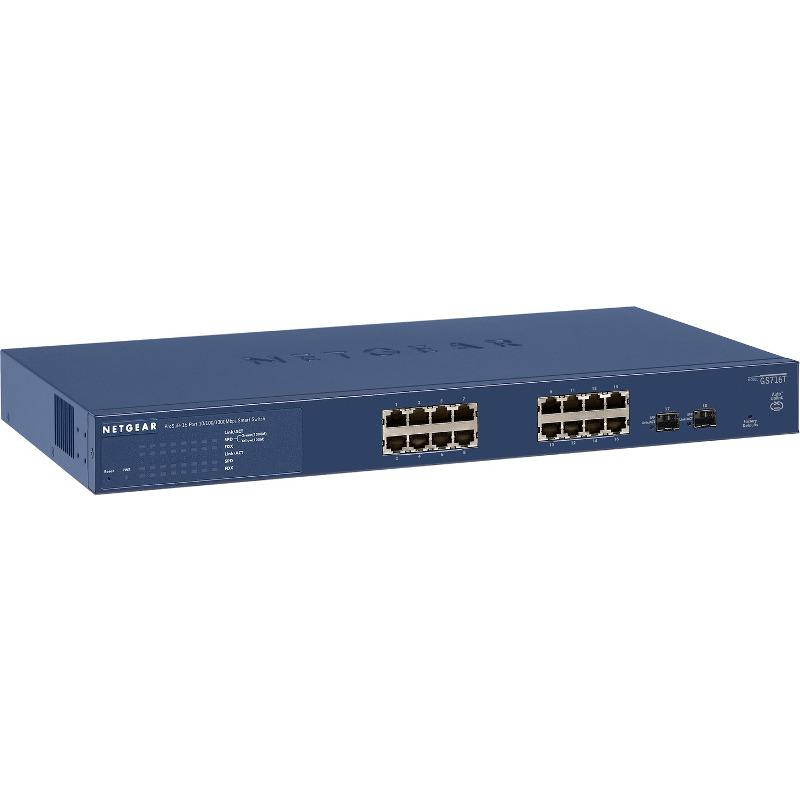 Switch NetGear Gigabit GS716T-300EUS - PC Garage