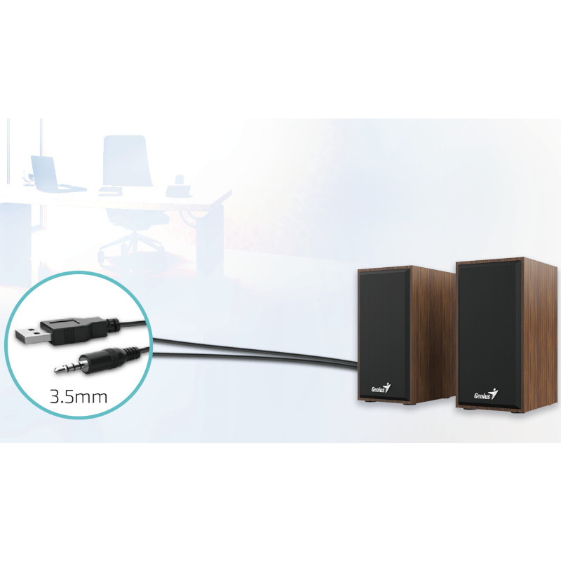 Genius Boxa SP-HF180 2.0 Black - PC Garage