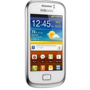 Smartphone Samsung S6500 Galaxy Mini 2 Ceramic White - PC Garage