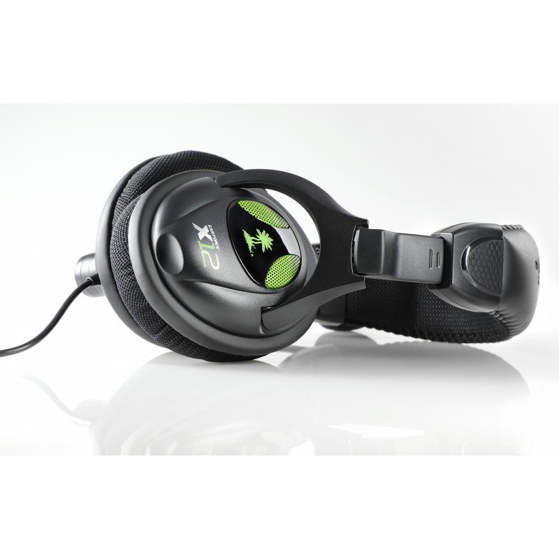 Casti Gaming Turtle Beach Ear Force X12 Black pentru PC si Xbox 360 ...