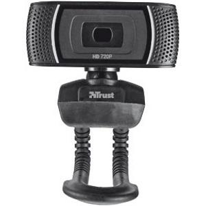 Camera Web Trust Trino, HD, USB, Black - PC Garage