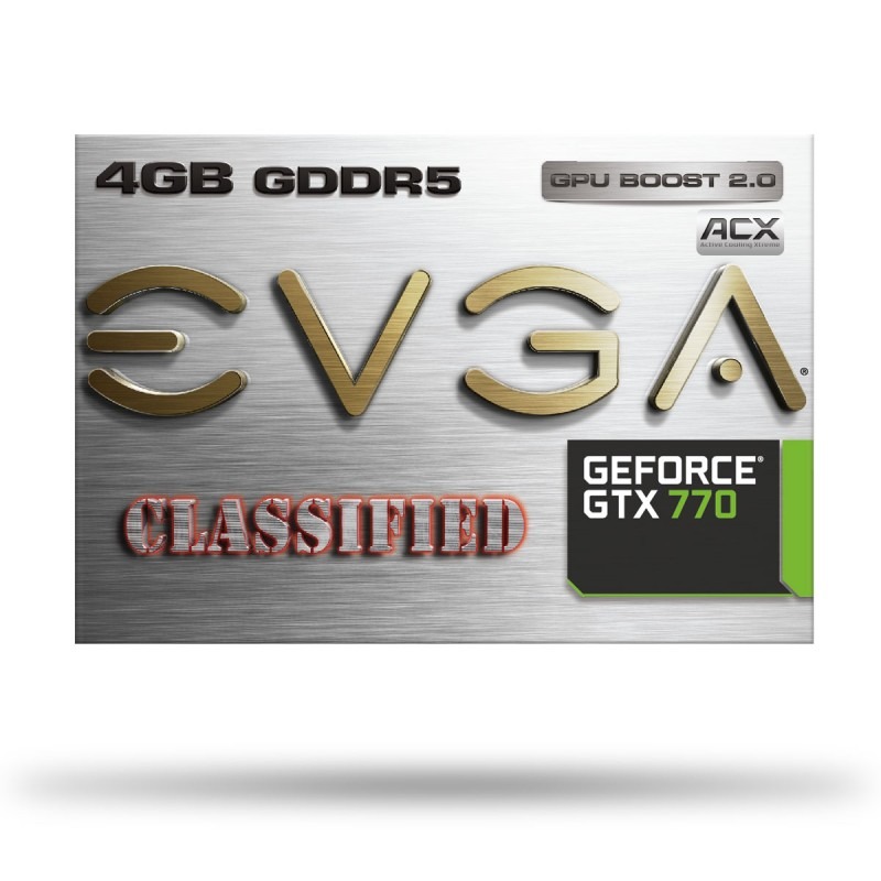 Placa video EVGA GeForce GTX 770 Classified ACX Cooling 4GB GDDR5 256 ...
