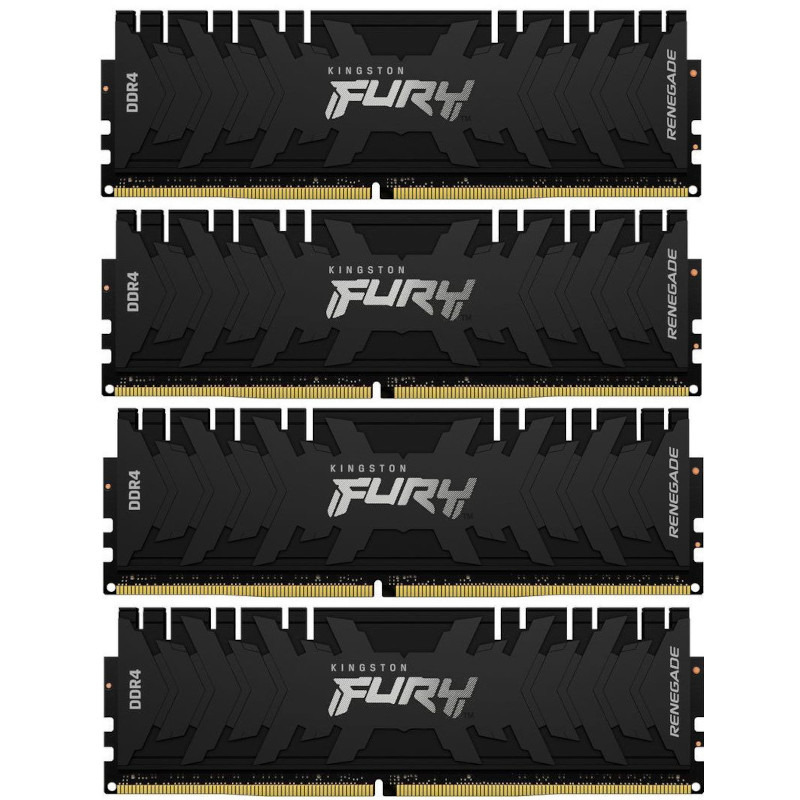 Memorie Kingston FURY Renegade 128GB DDR4 3200MHz CL16 Quad Channel Kit ...