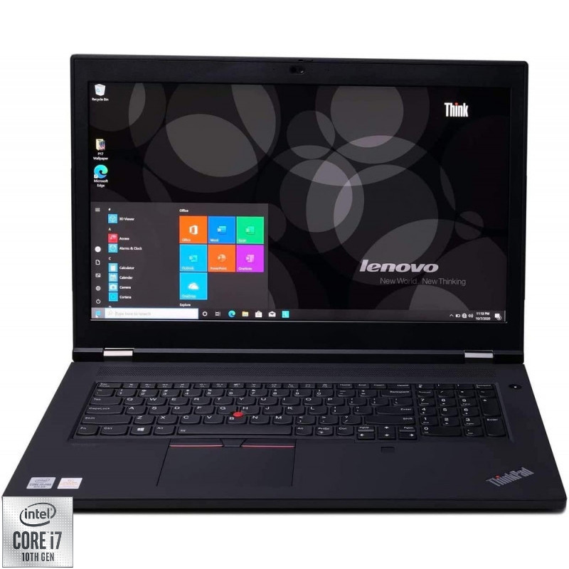 Laptop Lenovo 17.3'' ThinkPad P17 Gen 1, FHD IPS, Procesor Intel® Core ...