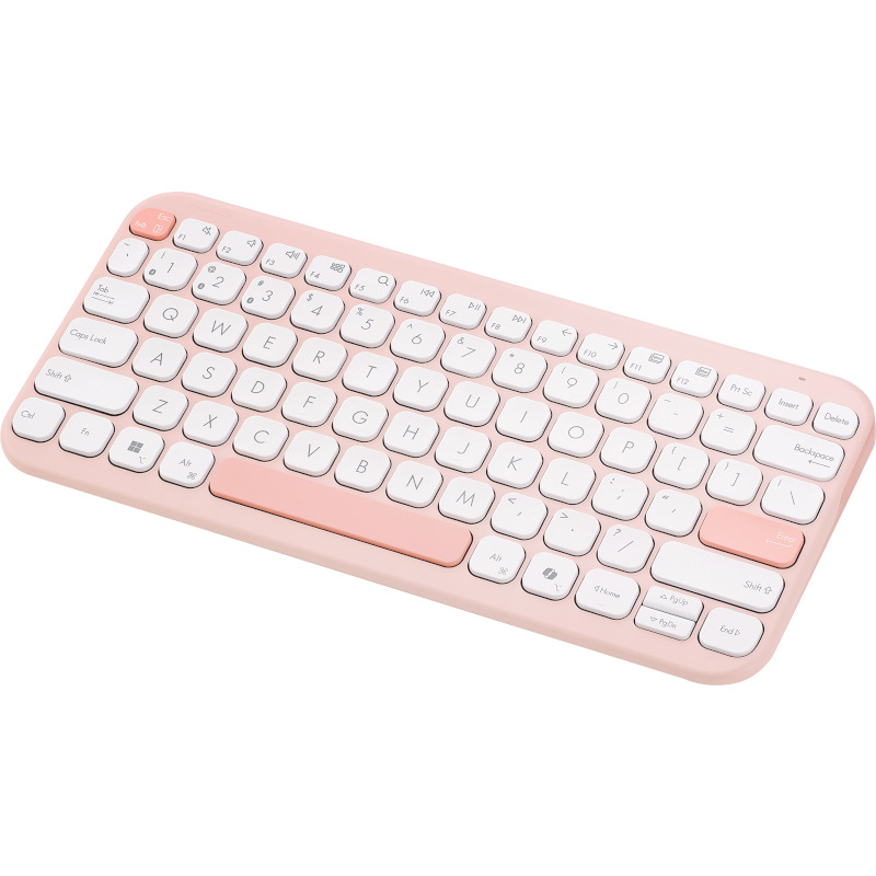 Tastatura ASUS Marshmallow KW100 Bluetooth Pink - PC Garage