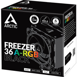 Cooler CPU ARCTIC AC Freezer 36 ARGB Black - PC Garage