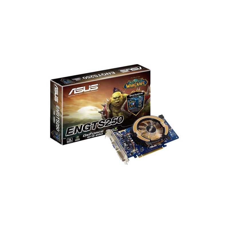 Placa video ASUS GeForce GTS 250 1GB DDR3 256-bit WoW - PC Garage