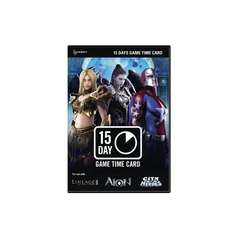 Joc NCSoft Game Time Card 15 de zile pentru PC - PC Garage