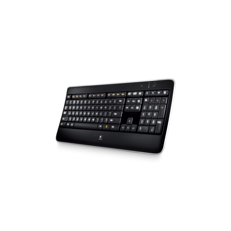 Tastatura Logitech Wireless Illuminated K800 Negru - PC Garage