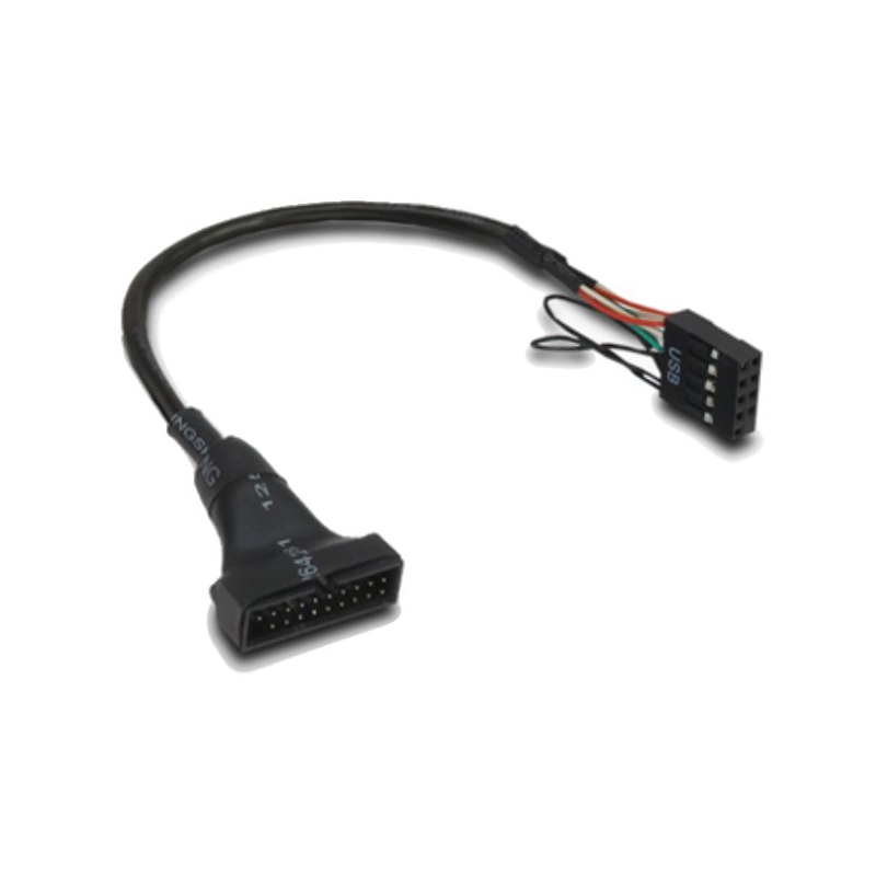Accesoriu carcasa Inter-Tech Adaptor USB 3.0 la USB 2.0 9-pini - PC Garage