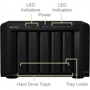 Network Attached Storage Synology DiskStation DS1513+ - PC Garage