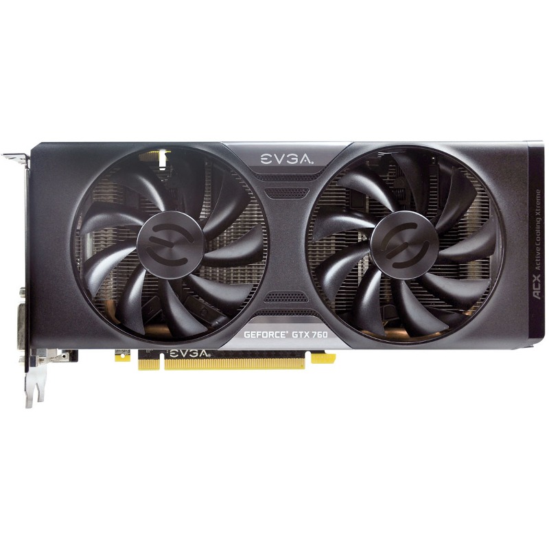 Placa video EVGA GeForce GTX 760 ACX Cooling 2GB GDDR5 256-bit - PC Garage
