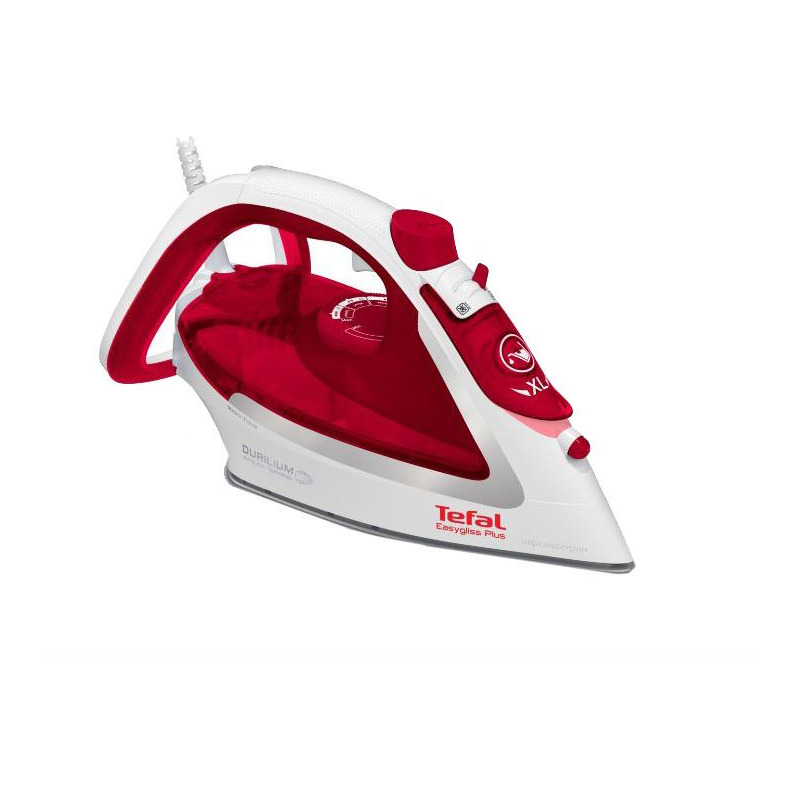 Tefal Fier de calcat EasyGliss Plus FV5717E0, 2500W, 45g/min, Rosu - PC ...