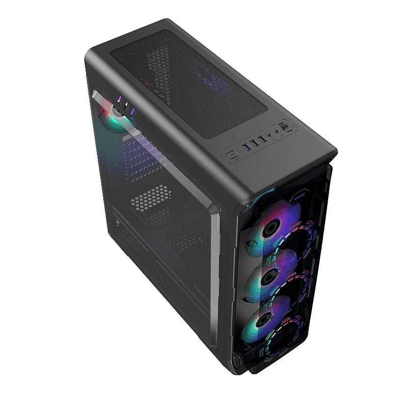 Carcasa Gamemax Starlight Black FRGB - PC Garage