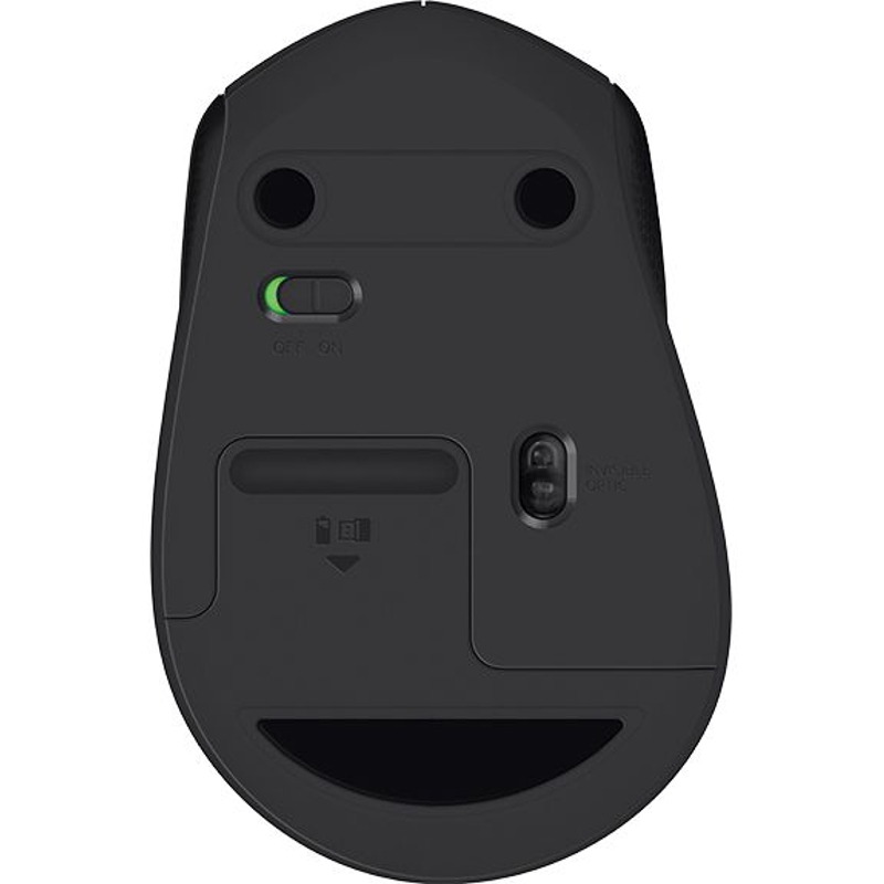 Mouse Logitech M330 Silent Plus, Wireless, Black - PC Garage