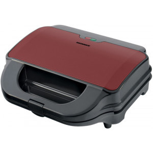 Heinner Sandwich maker SM-2H900BKS, 900W, Negru/Rosu - PC Garage