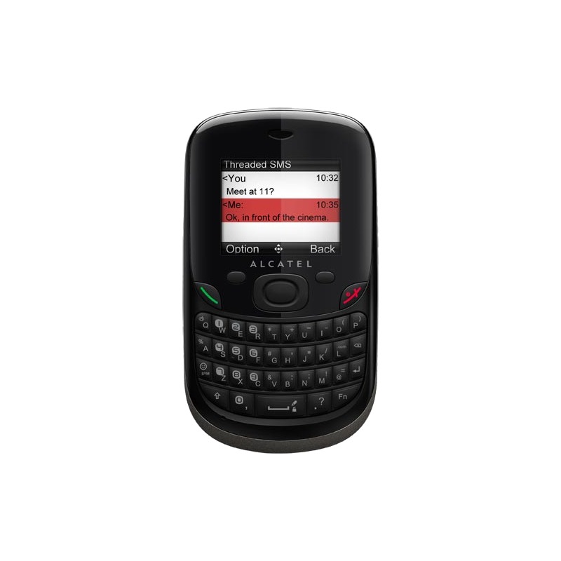 Telefon mobil Alcatel One Touch 355 Black - PC Garage