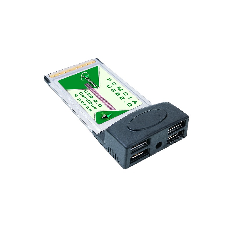 Accesoriu notebook Gembird Adaptor PCMCIA - 4x USB 2.0 - PC Garage