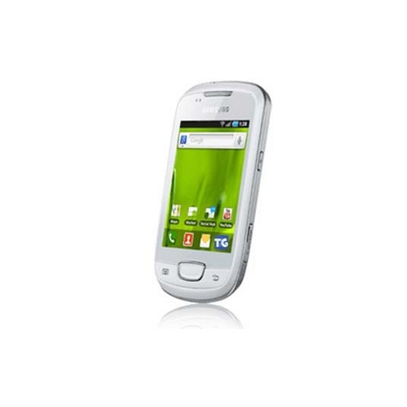 Smartphone Samsung S5570i Galaxy Pop Plus Chic White - PC Garage