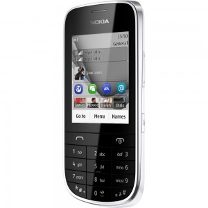 Dual-SIM Nokia Asha 202 White - PC Garage