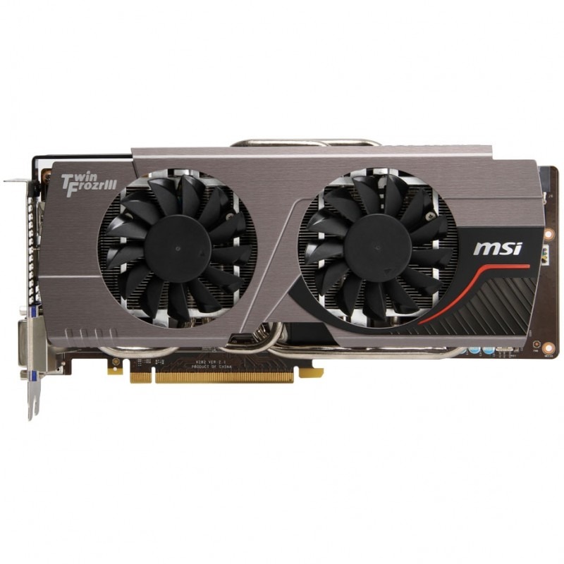 Placa video MSI GeForce GTX 660 Ti Twin Frozr III OC 3GB GDDR5 192-bit ...