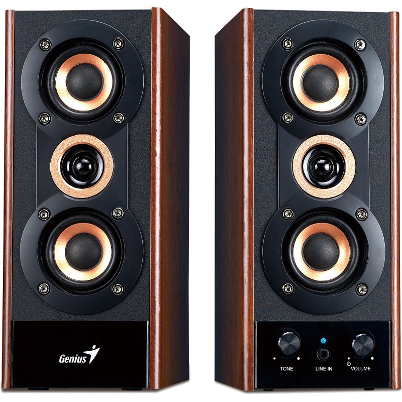 Genius Boxa SP-HF800A Black wood - PC Garage