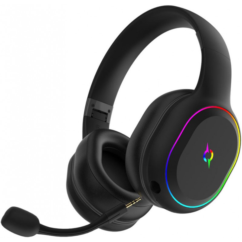 Casti Gaming AQIRYS Lyra Wireless Black - PC Garage