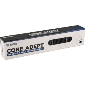 Kolink Core Adept Braided, Kit 6 cabluri pentru prelungirea ...